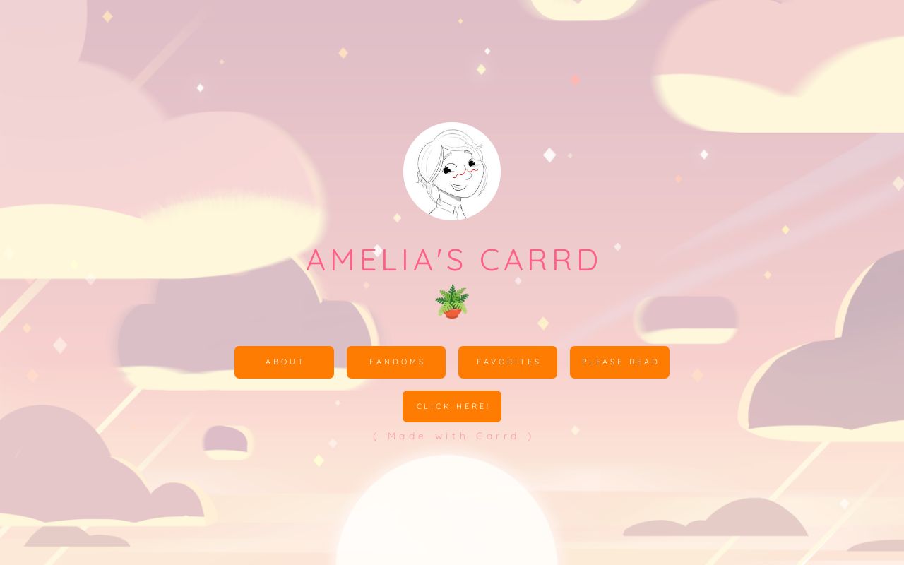 Amelia's Carrd